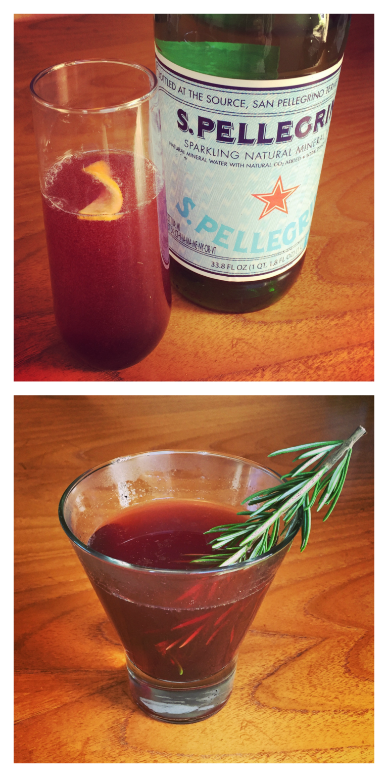 Elderberry Cocktail Collage - Lyme Less Live More